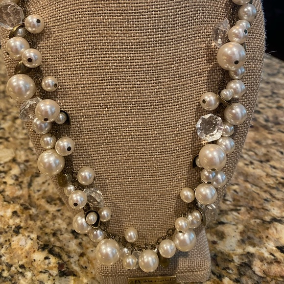Chloe + Isabel | Jewelry | Chloe Isabel Pearl And Crystal Necklace ...